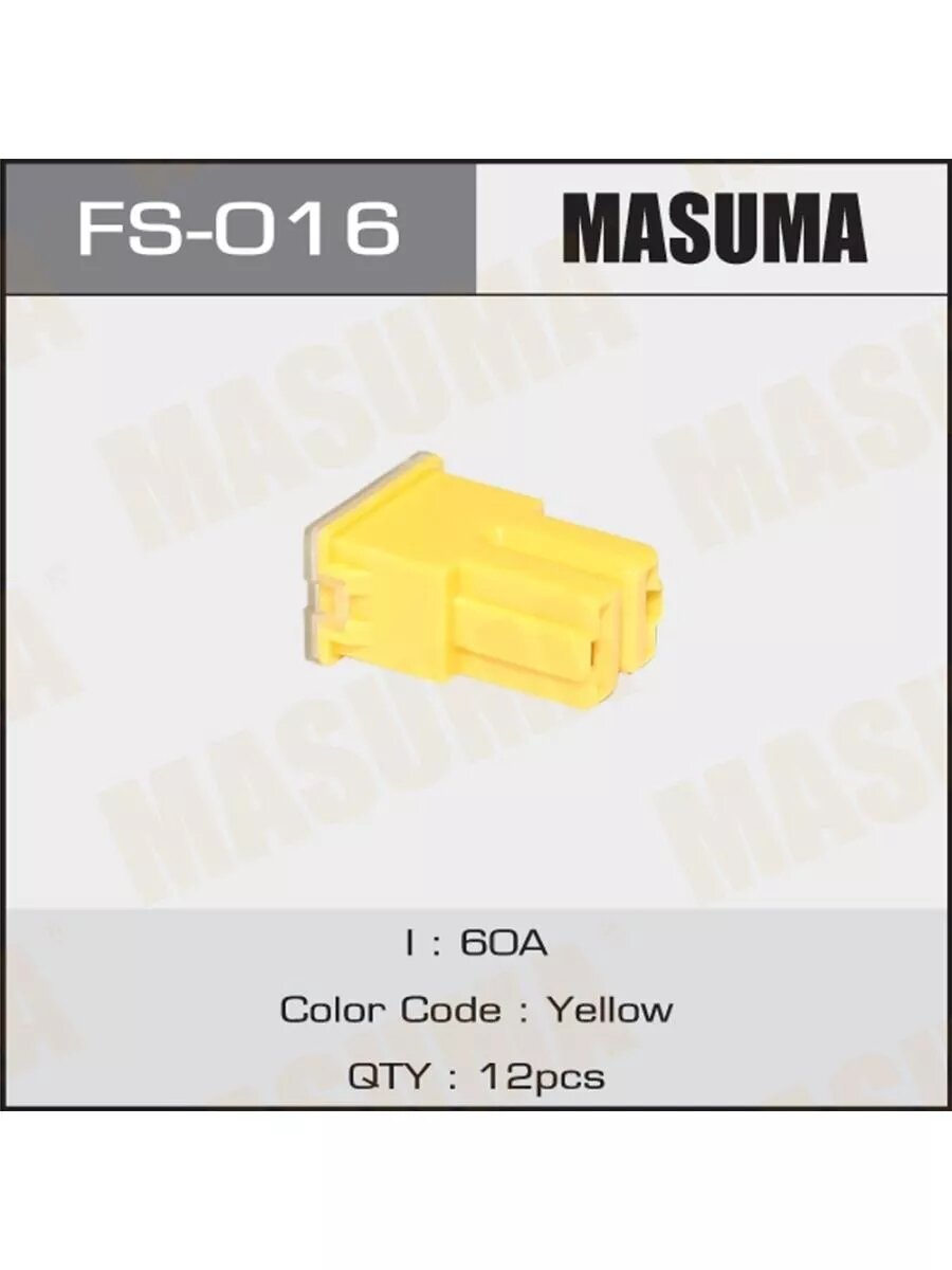 Предохранитель касетный FS016 (1шт)