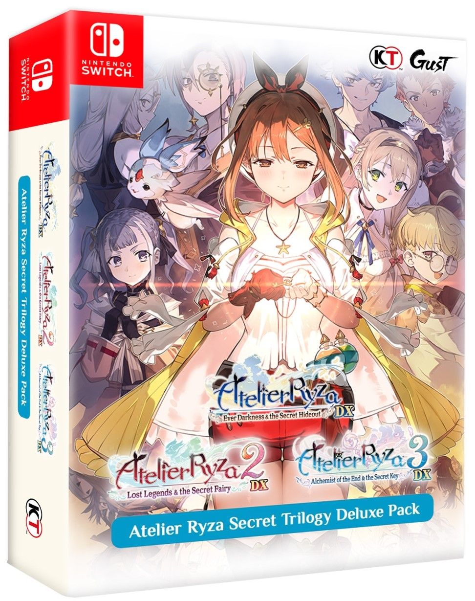Игра Atelier Ryza Secret Trilogy Deluxe Pack (Nintendo Switch, английская версия)