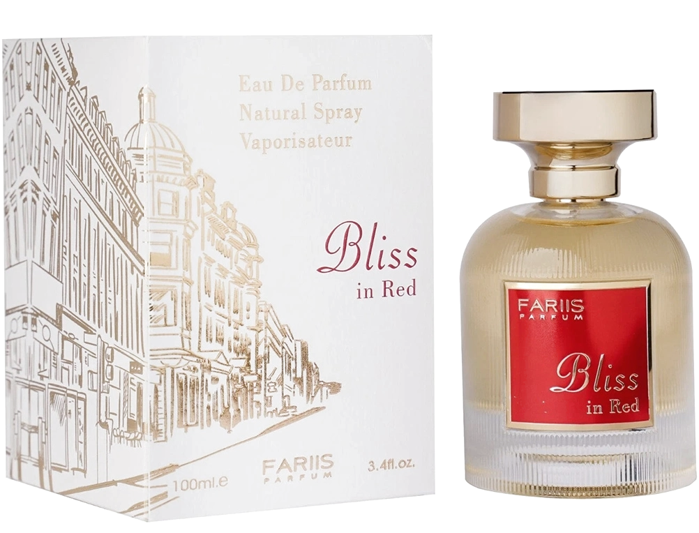 Женская парфюмерная вода FARiiS Bliss In Red 100 мл / Фариис Блисс Ин Ред