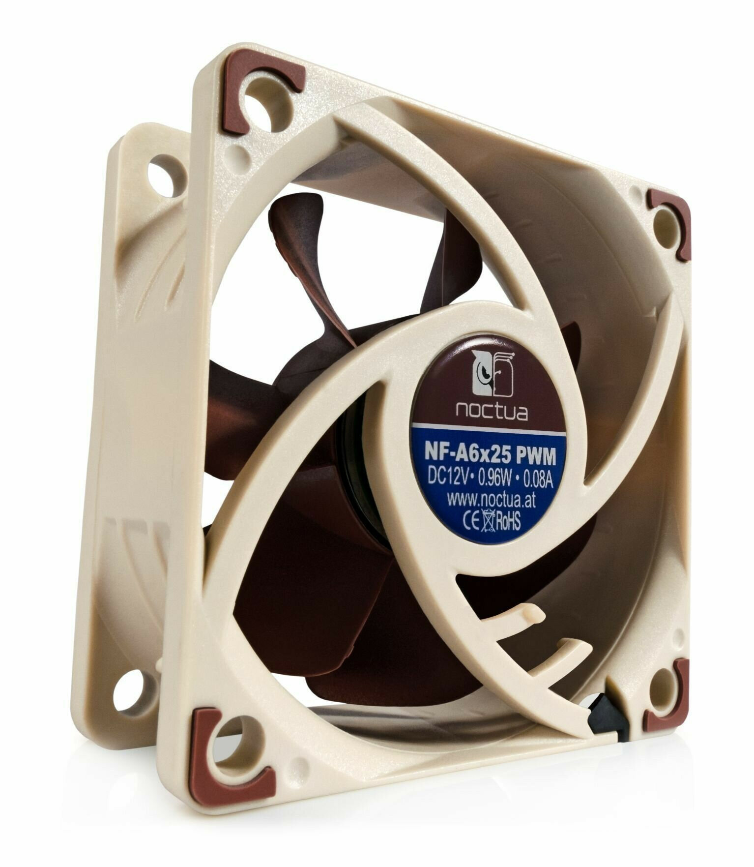 Вентилятор Noctua 60x60x25 NF-A6x25 PWM 3000rpm для корпуса ПК