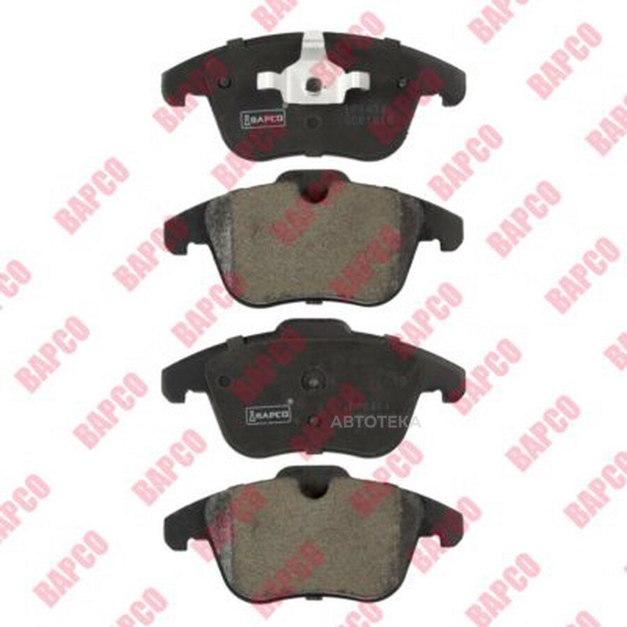 Колодки тормозные дисковые передние BAPCO BP0404