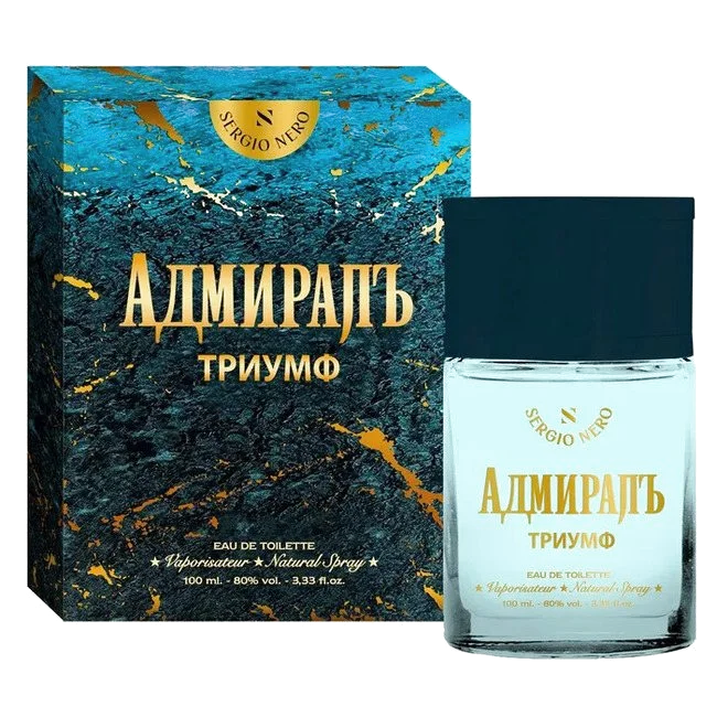 Туалетная вода Серджио Неро Адмиралъ Триумф 100 мл для мужчин