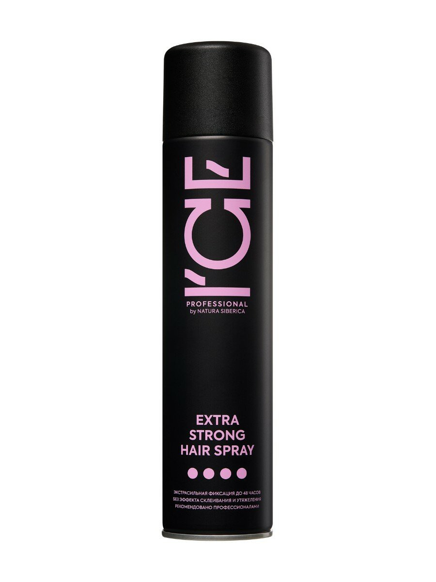 Лак для волос ICE Professional Take It Home Extra Strong экстрасильной фиксации, 300 мл