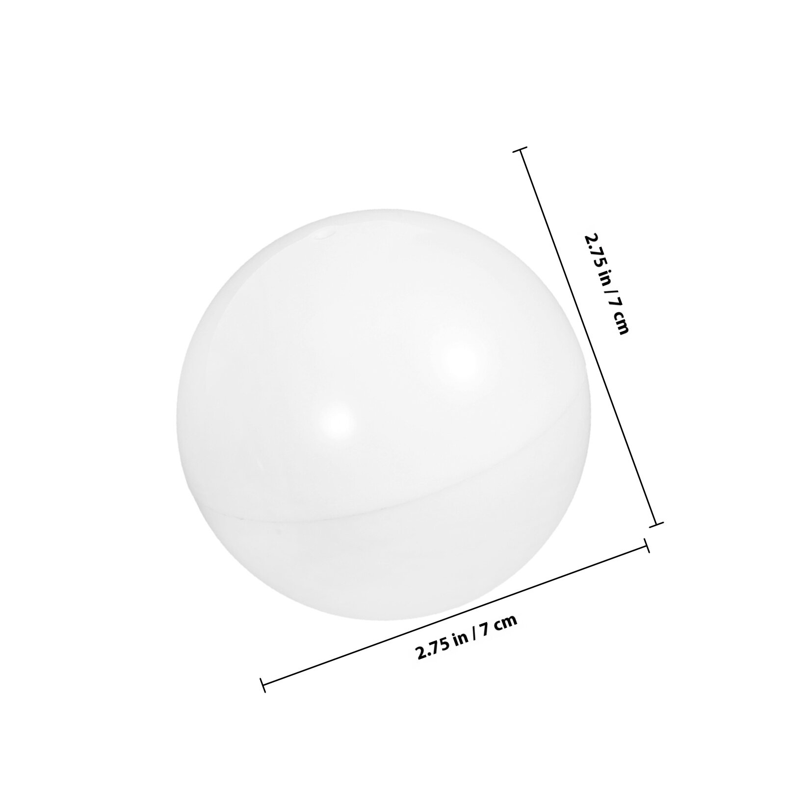 8 Штук Пустых Круглых Капсул Для Автоматов С Гумболами Контейнеры Для Маленьких Круглых Капсул 7.00X7.00X7.00Cm