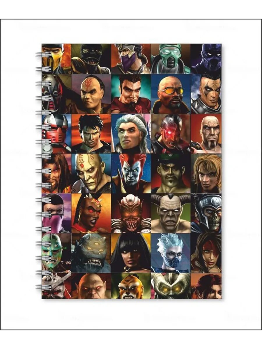 Тетрадь Mortal Kombat