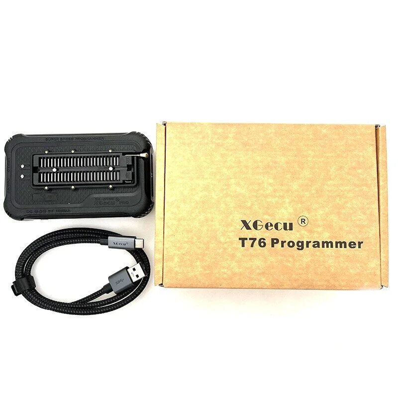 Универсальный программатор XGecu T76 USB3.0 с поддержкой EEPROM, NOR, NAND, EMMC, MCU, GAL, замена программаторов Minpro/TL866II/T56, тестер ИС. — фото 1