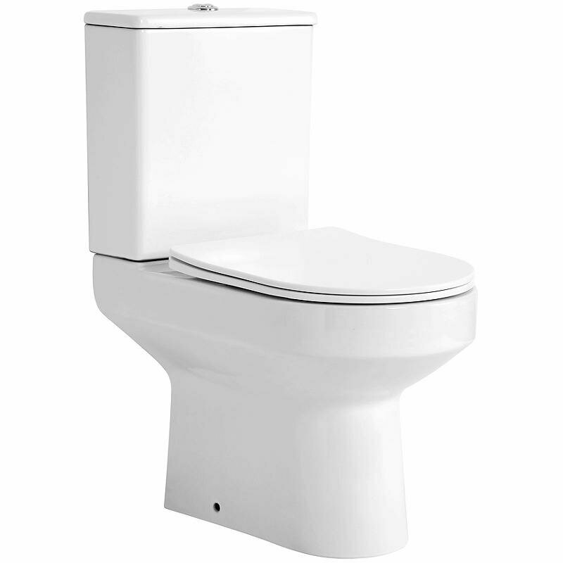 Унитаз-компакт WesnaArt Eko 101-EKO05 с бачком и сиденьем Микролифт
