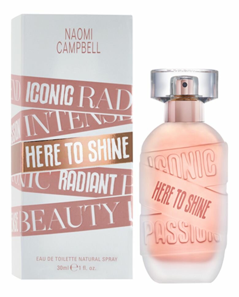 Naomi Campbell Here to Shine Туалетная вода для женщин 30 ml