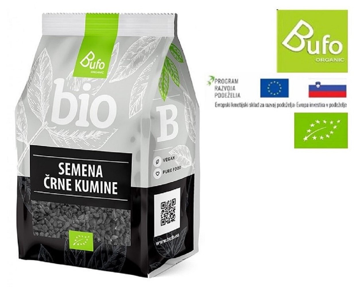 Семена тмина черного Bufo Словения 150г