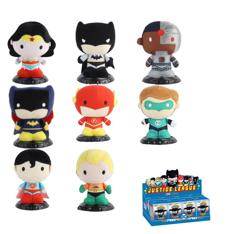 Набор-сюрприз унисекс HUGKIS X WARNER DC Justice League, Full Box of Eight
