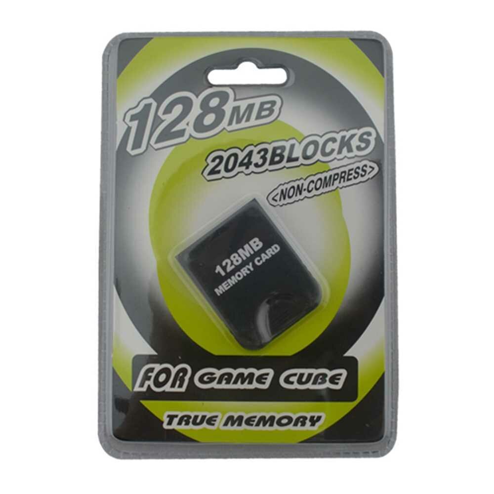 Memory card MyPads NGC/ карта памяти мемори кард Memory card 128MB для Nintendo Game Cube черный