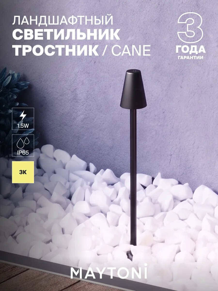 Уличный светильник ландшафтный Maytoni O504FL-L1B3K