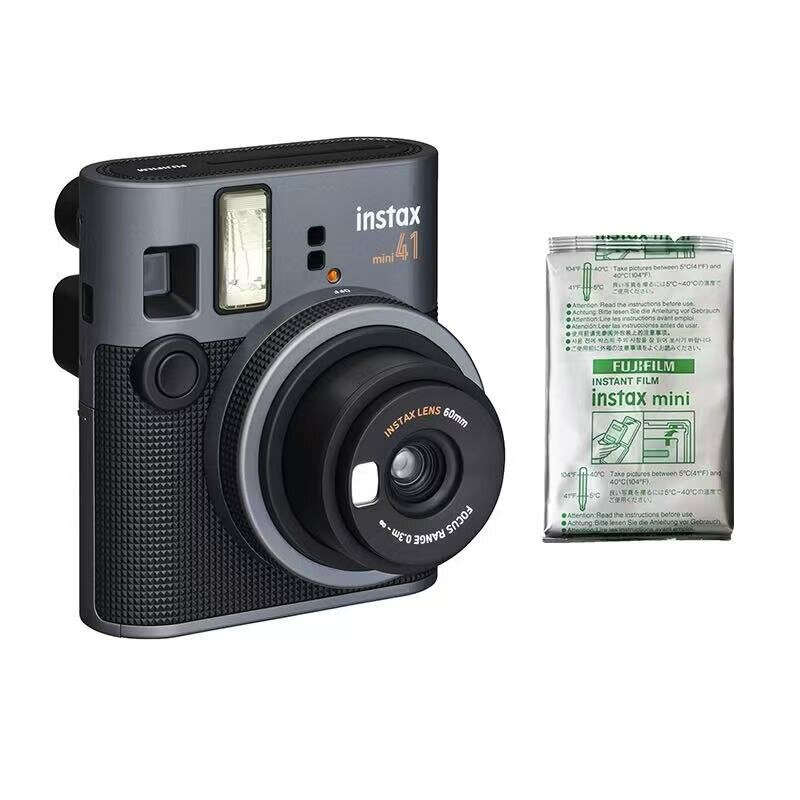 Новые фотоаппарат моментальной печати Fujifilm Instax Mini 41(В комплекте 10 листов фотобумаги)