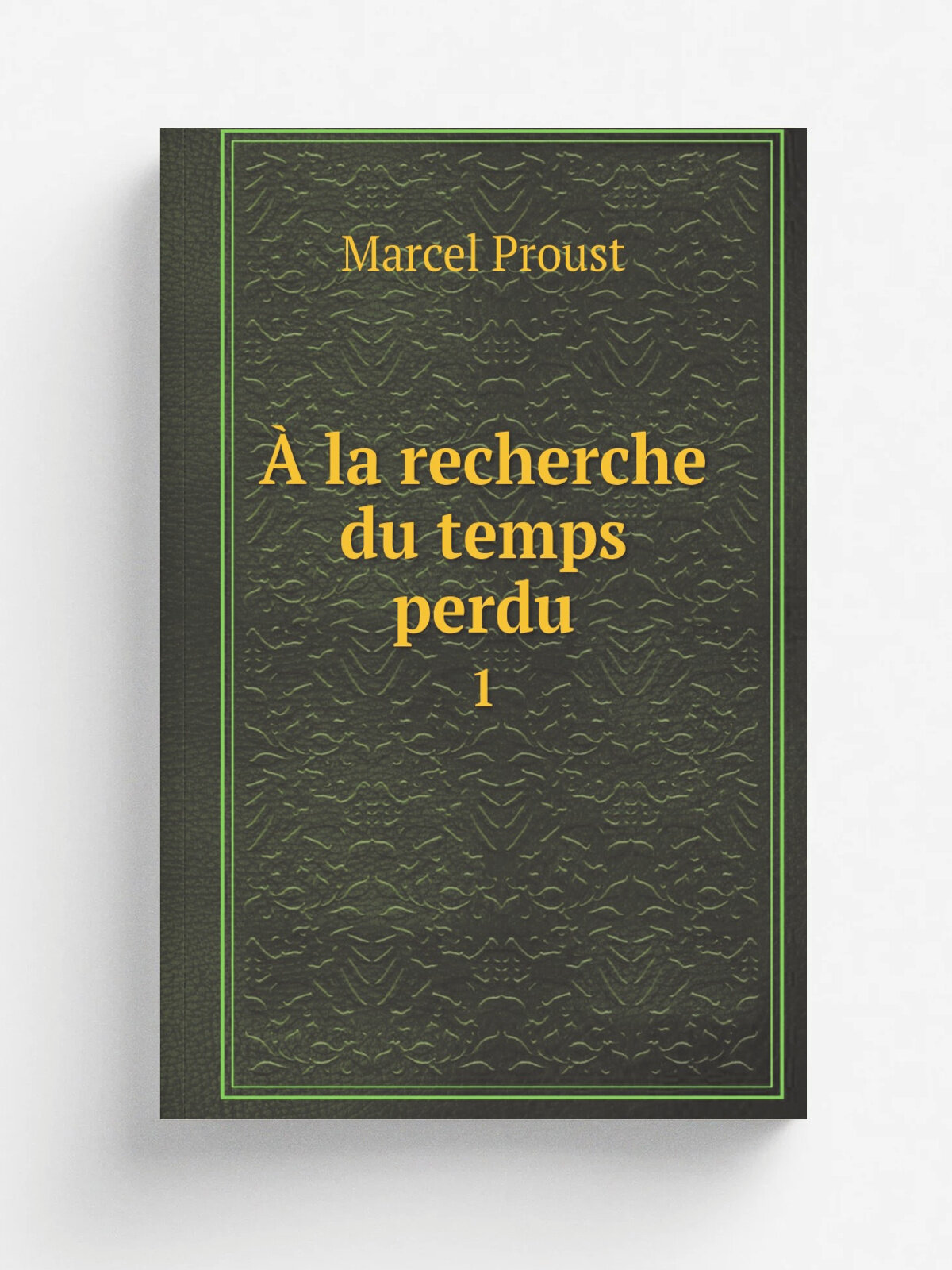 . la recherche du temps perdu. 1