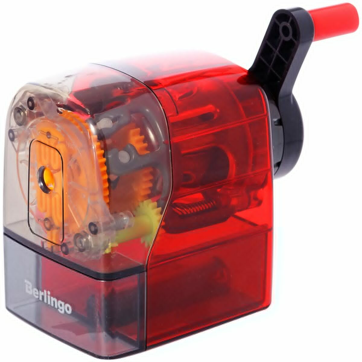 Точилка для карандашей механическая Berlingo Megatop (1 отверстие) (BM1268)