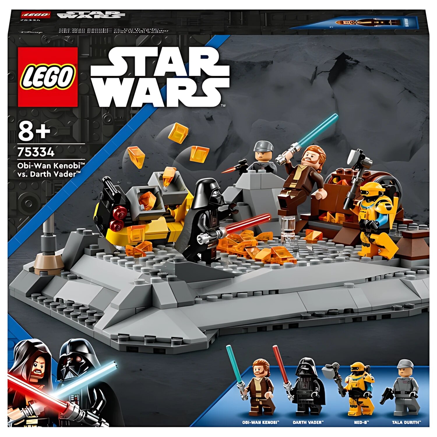 Конструктор LEGO Star Wars 75334 Оби-Ван Кеноби против Дарта Вейдера