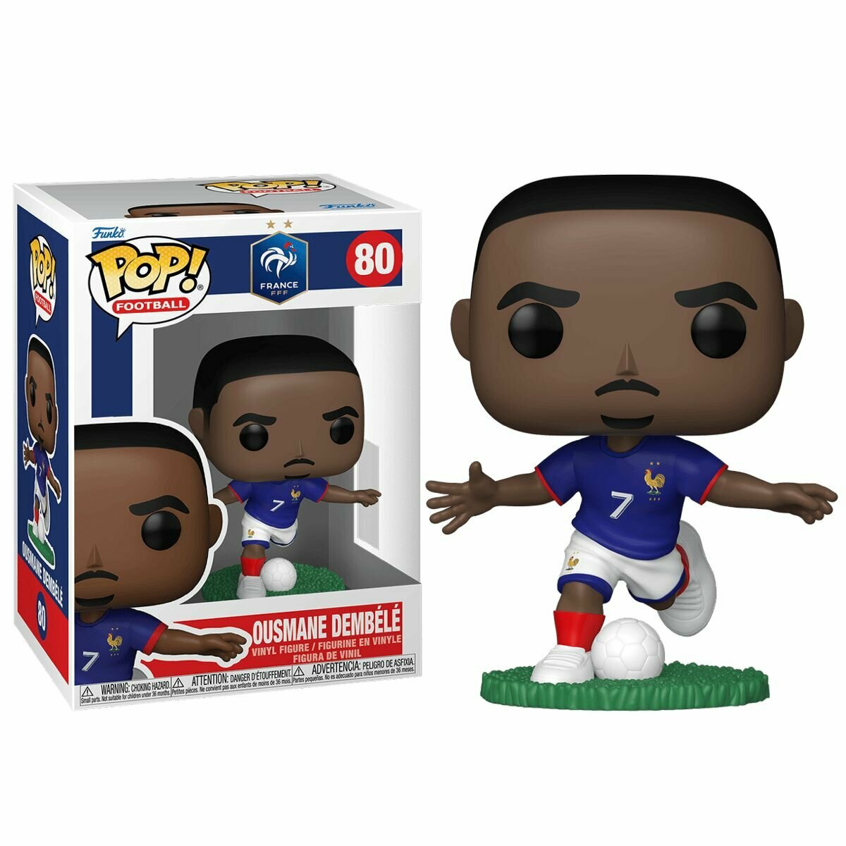 Фигурка Funko Pop Фанко поп футболист Усман Дембеле Ousmane Dembele из команды Франции 80