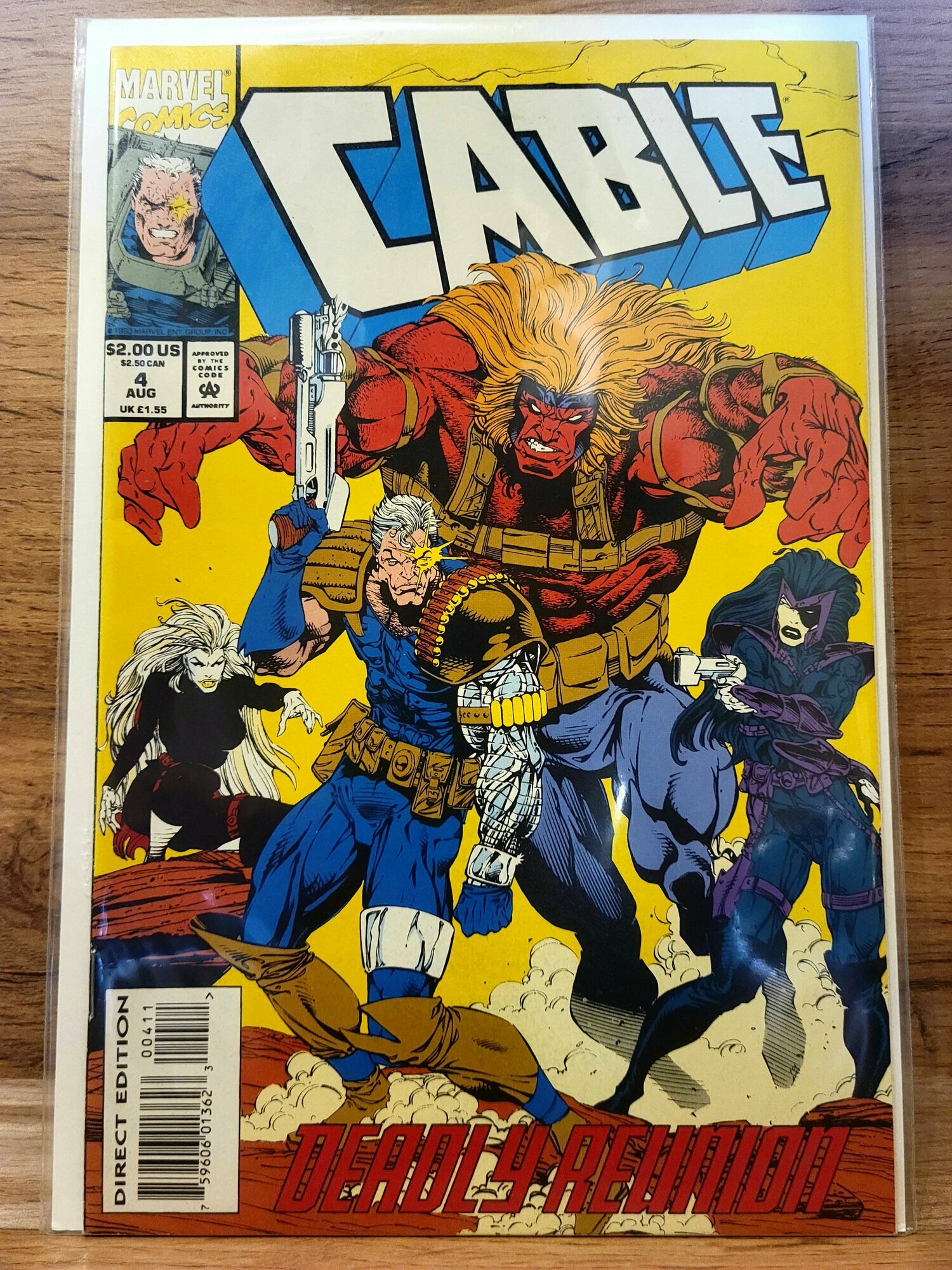 Ретро Комикс Cable #4. 1992 Год. Оригинал!