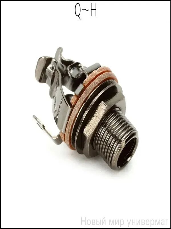 Разъем под джек pure tone multi contact output jack ptt1bn, моно, чёрный никель