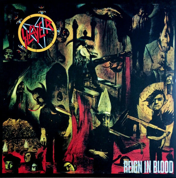 SLAYER - Reign In Blood (LP, Переиздание, Ремастеринг, Черный Винил) Виниловая Пластинка