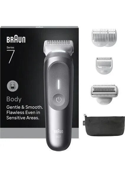 Триммер для бороды и усов BG7550, кол-во насадок 6