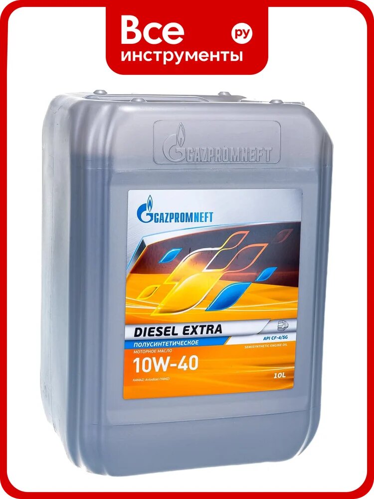 Масло Diesel Extra 10W-40 10л Gazpromneft 253142306
