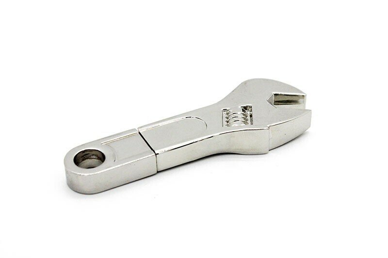 16 ГБ USB-флеш-накопитель, USB 2.0, Металл, серебристый