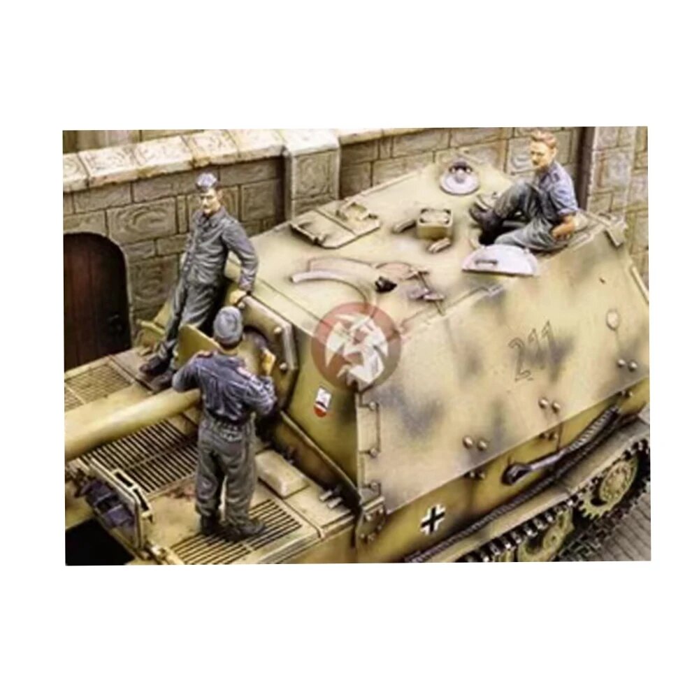 Набор для сборки модели из резины Resinking Jagdpanzer TIGERP group 2