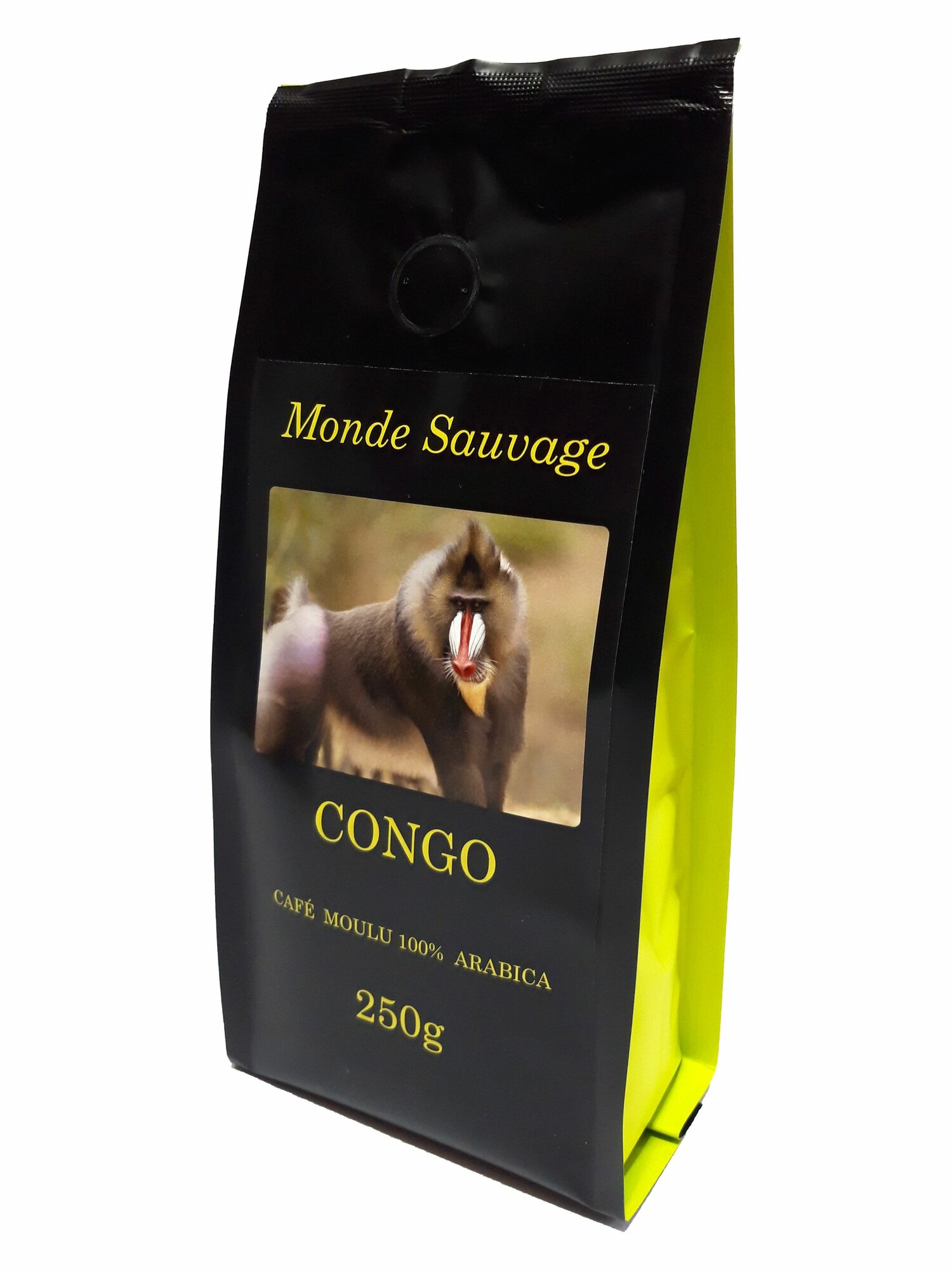Кофе молотый Монд Саваж Конго 250г