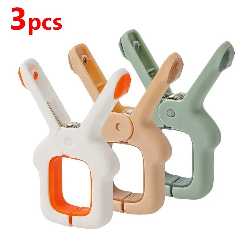 Большие ветрозащитные прищепки из ABS Mixed 3pcs
