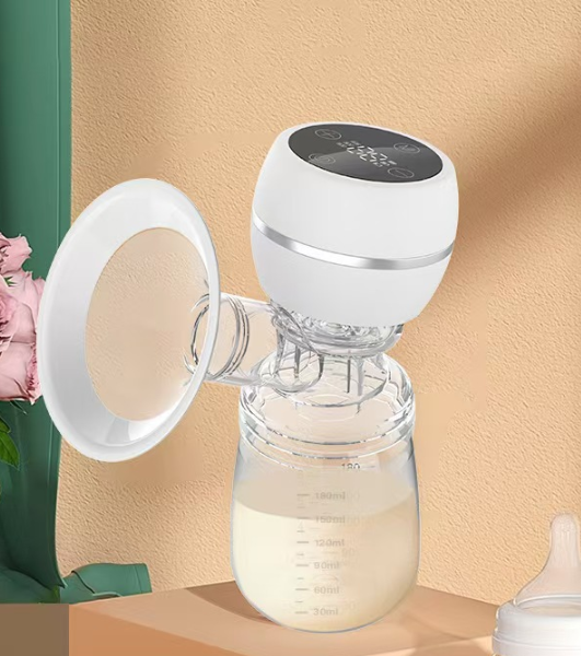 Молокоотсос электрический, белый, 3 режима, USB-зарядка