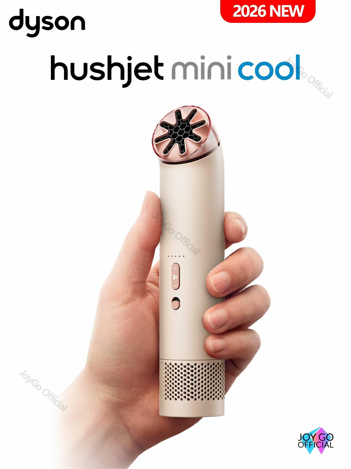 Dyson Портативный вентилятор Dyson HushJet Mini Cool (PF01) -розовый, светло-розовый