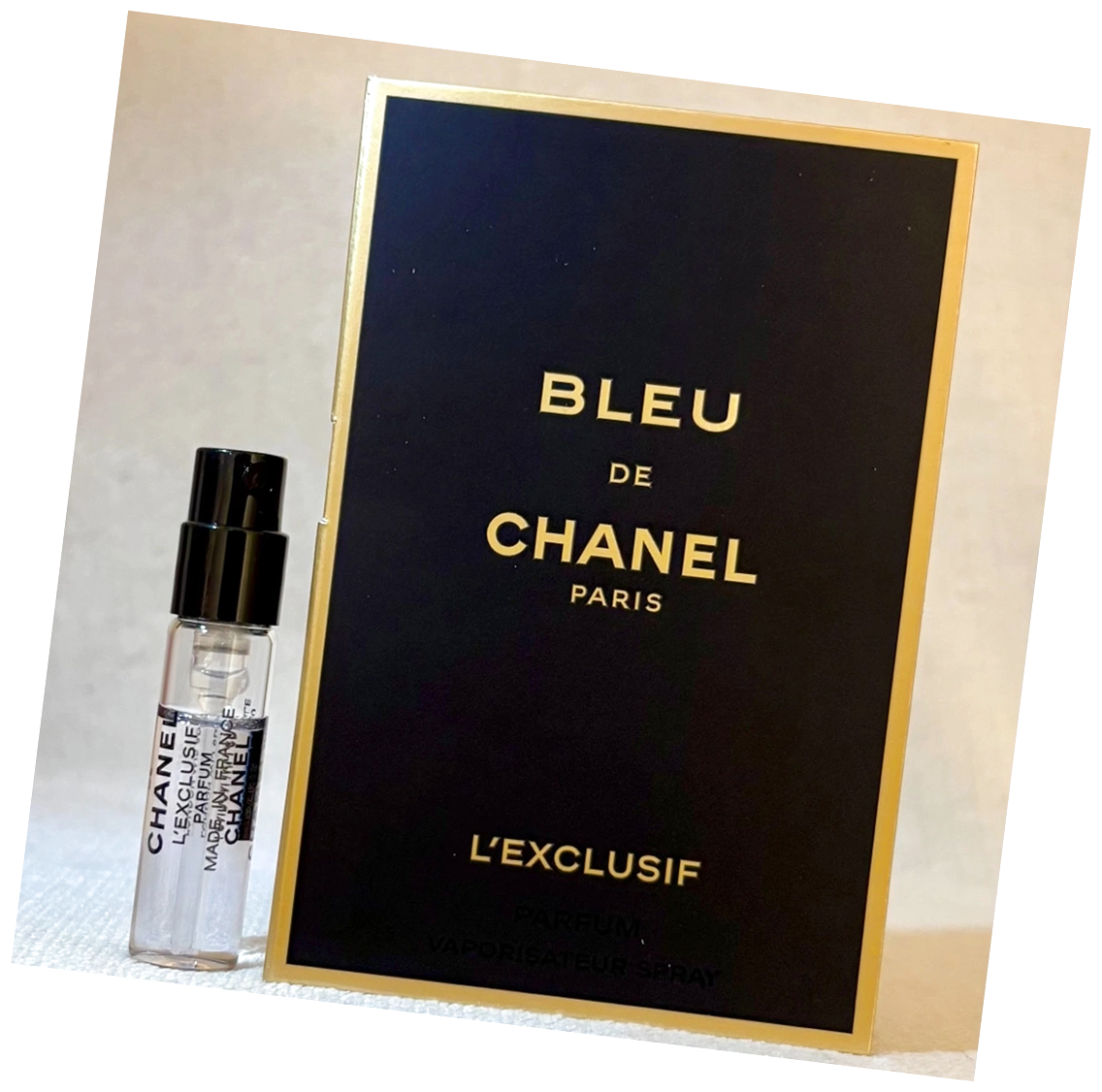 Мужские духи Шанель Блю Де Шанель Л Эксклюзив миниатюра 1.5 мл - Bleu De Chanel L Exclusif