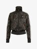 Куртка Snakeskin-print track jacket
