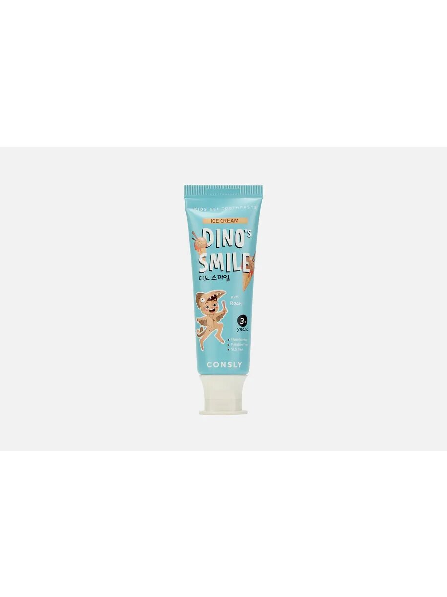 CONSLY DINO's SMILE Kids Gel Toothpaste Детская зубная паста 60 г