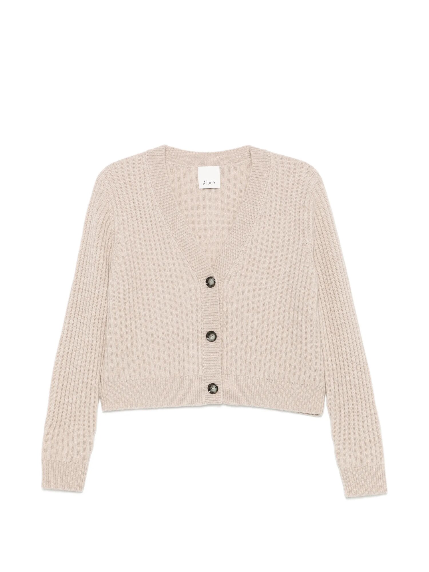 Кардиган Ribbed-knit V-neck cardigan