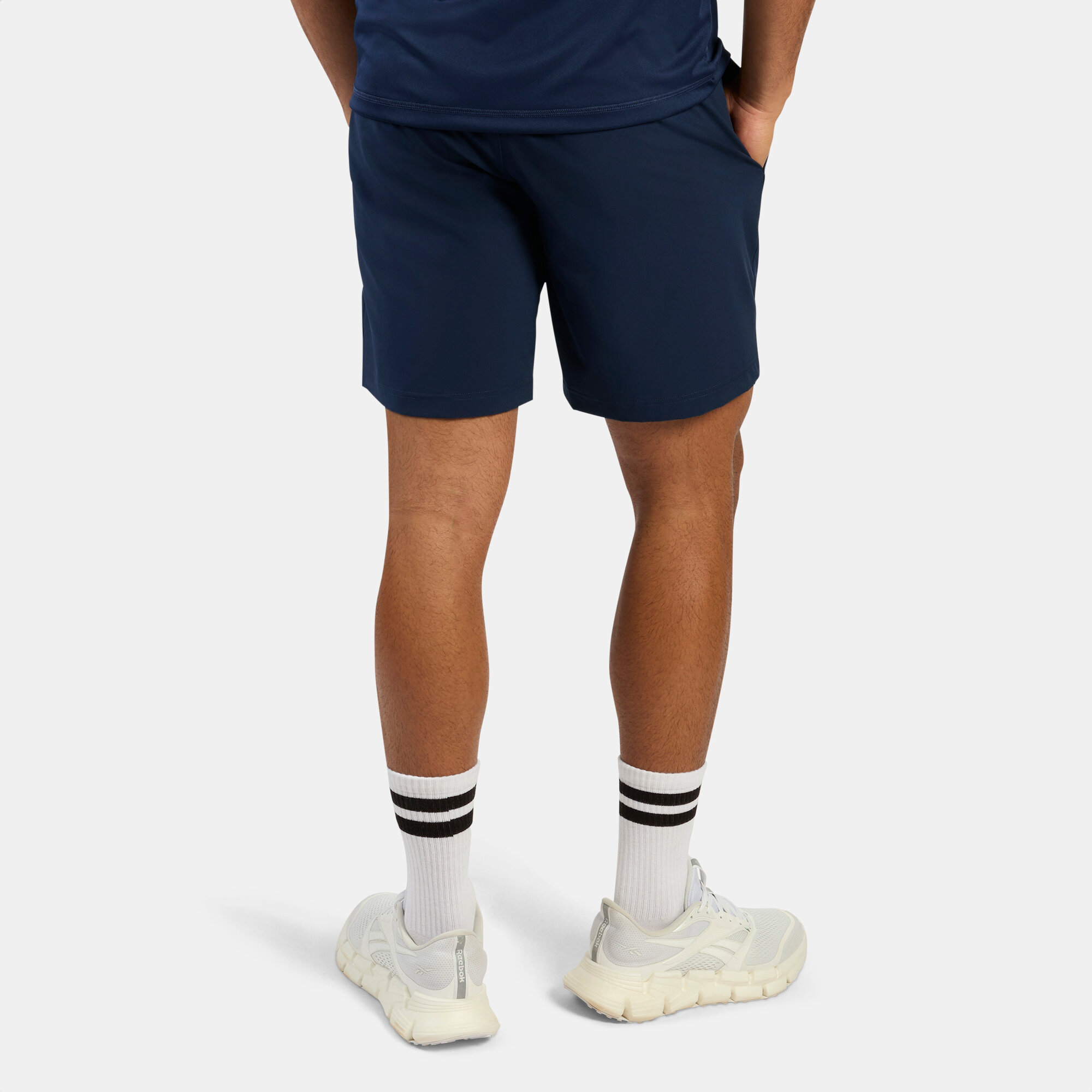 Шорты Reebok Wor Woven Short, размер M INT, темно-синий — фото 1