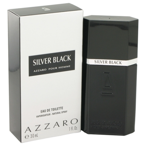 Мужской парфюм Азаро Сильвер Блэк 30 мл - Azzaro Silver Black туалетная вода