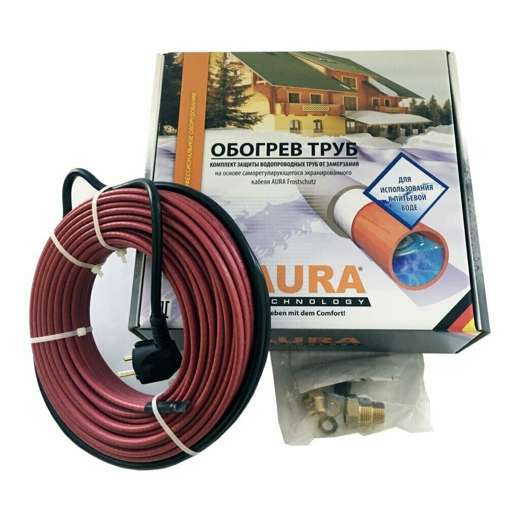 Греющий кабель в трубу AURA FS INSIDE 1