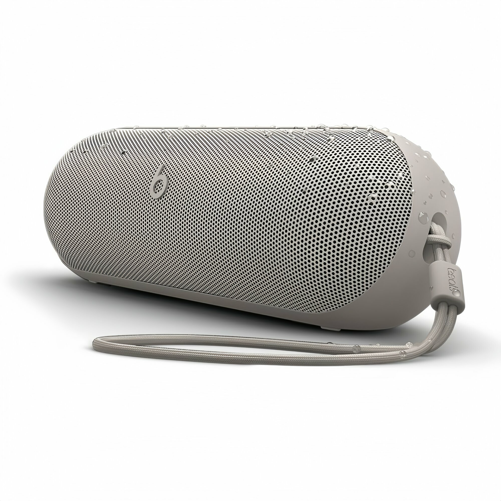 Портативная Bluetooth-колонка Beats Pill, степень защиты IPX67 от воды и пыли, время работы до 24 часов, светло-серый
