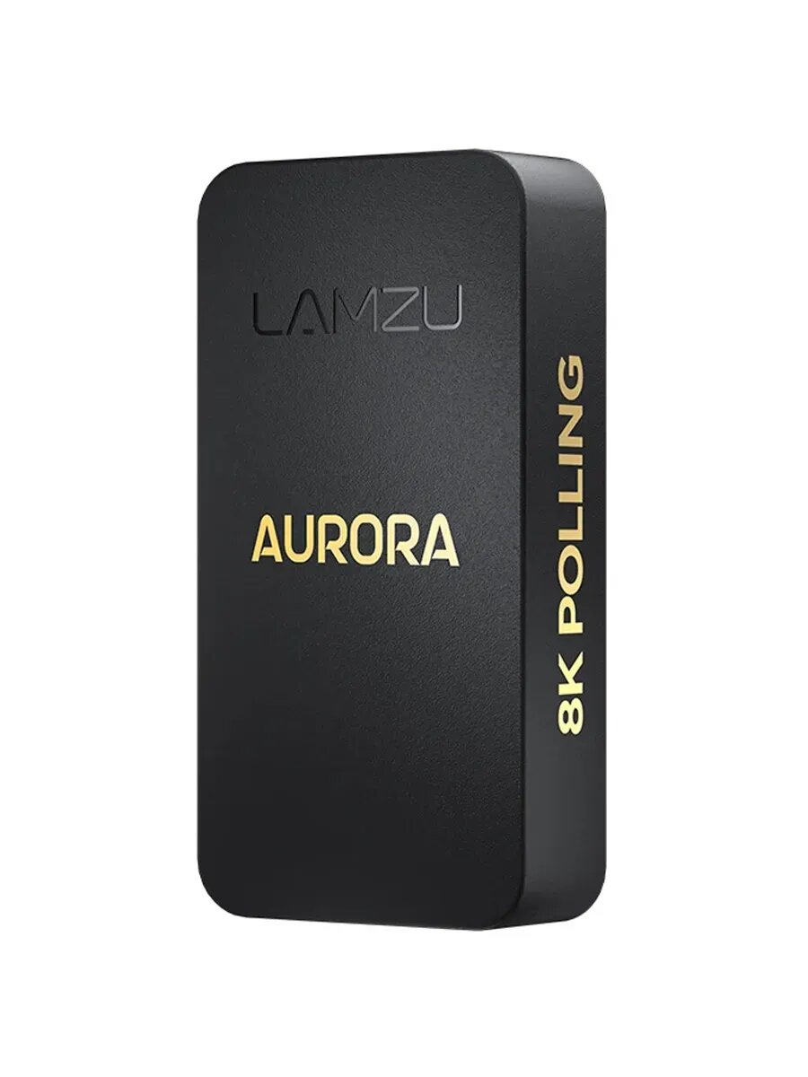 Lamzu Aurora 8K Dongle, черный, удлинитель беспроводного адаптера
