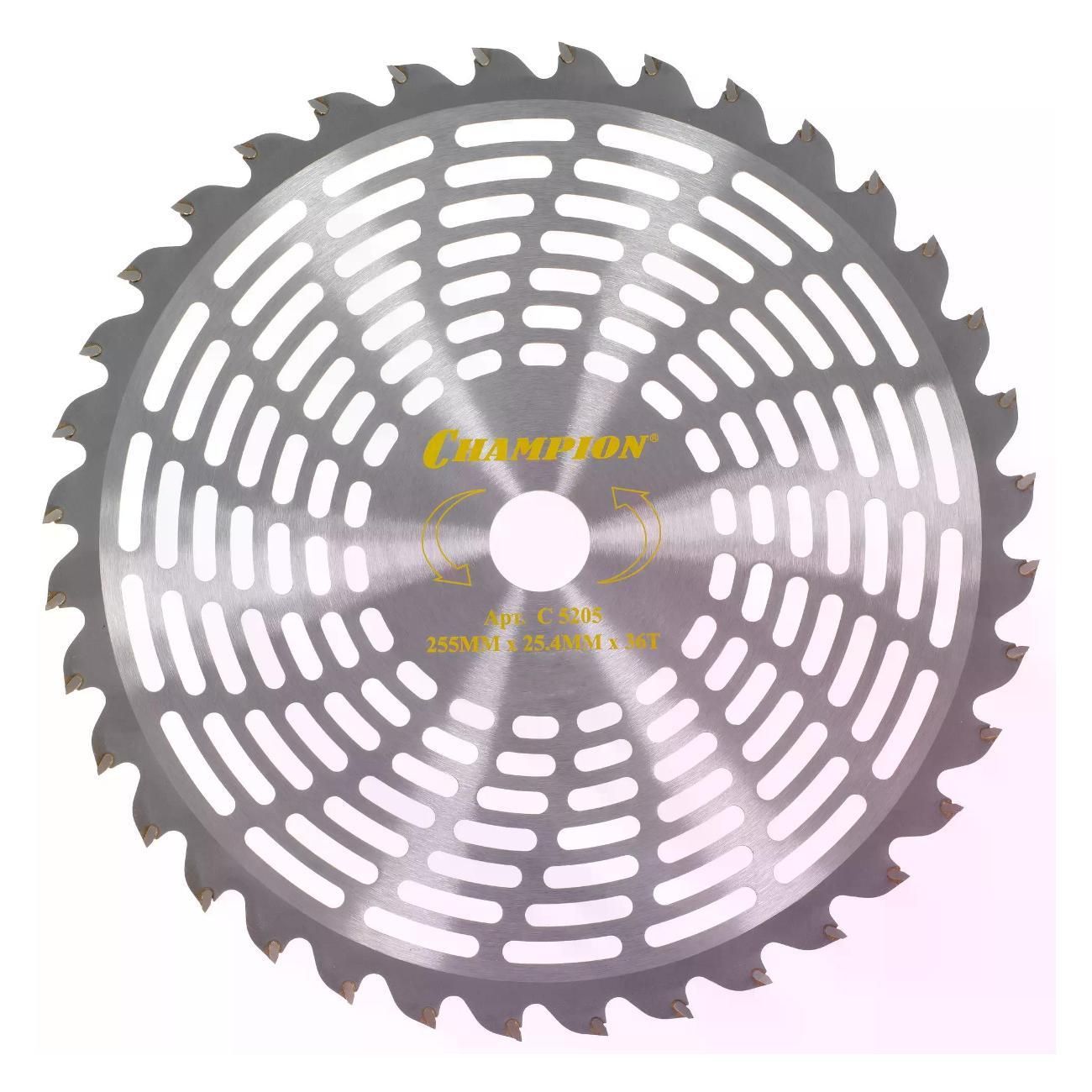 Нож с зубцами из твердого сплава Super Light 36/255/25,4 (SRM-330ES/SRM-350ES,4605, T433, T523, T437)