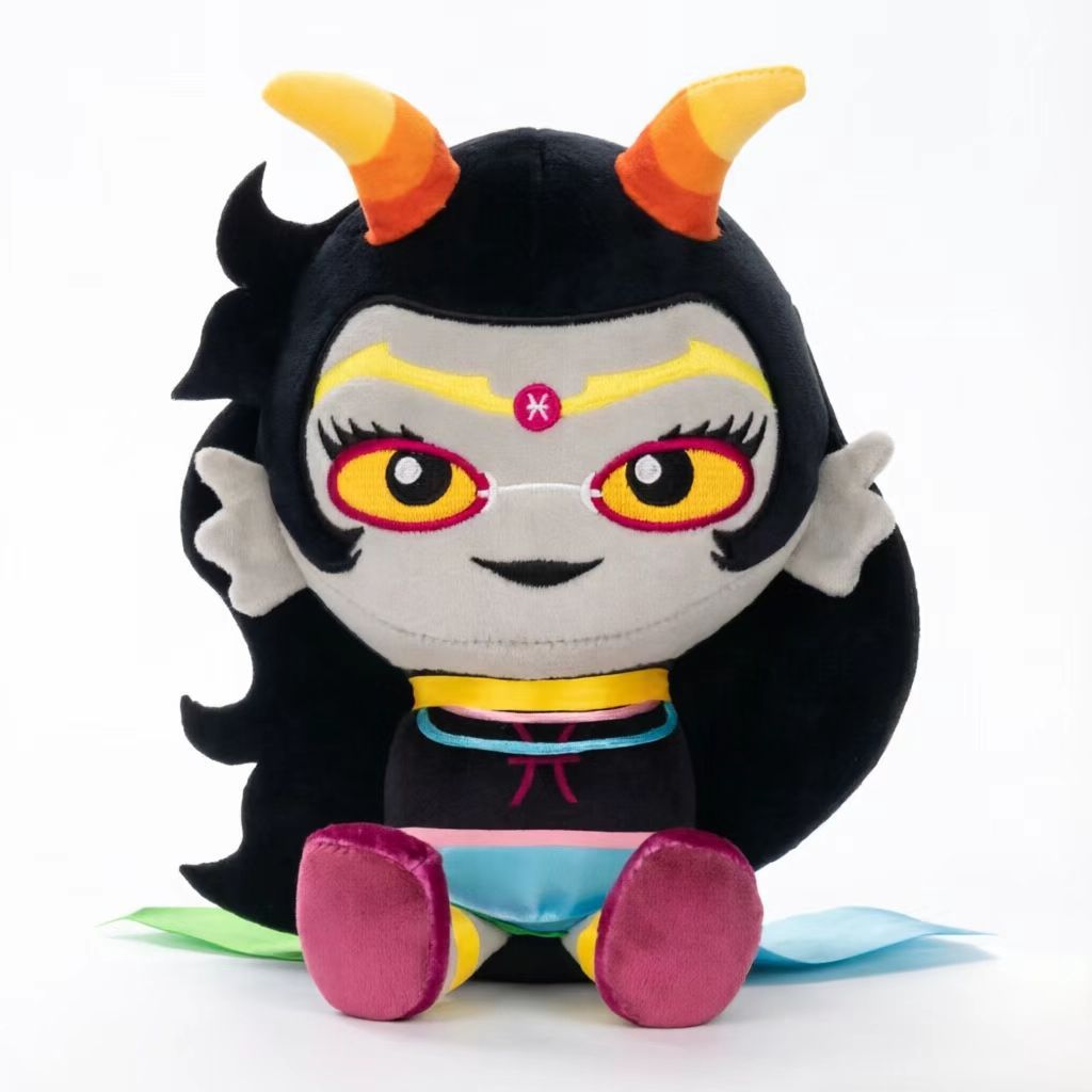 Homestuck feferi peixes мягкая плюшевая коллекционная с вакуумной упаковкой для поклонников и детей черный