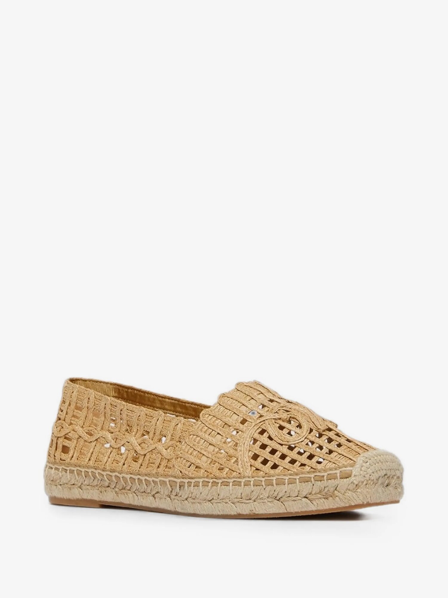 Эспадрильи WEEKEND Raffia-effect espadrilles tobacco, размер 37 — фото 1