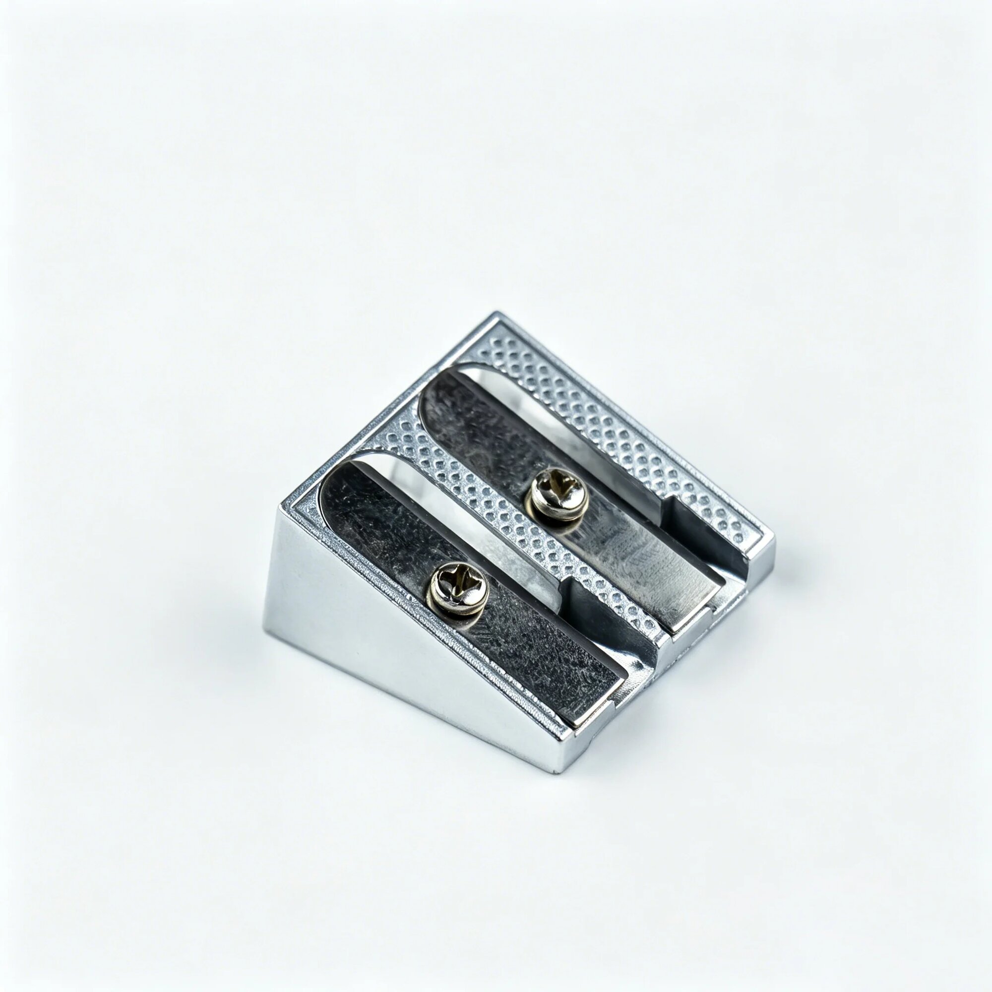 Металлическая точилка для карандашей Double Hole 3pcs