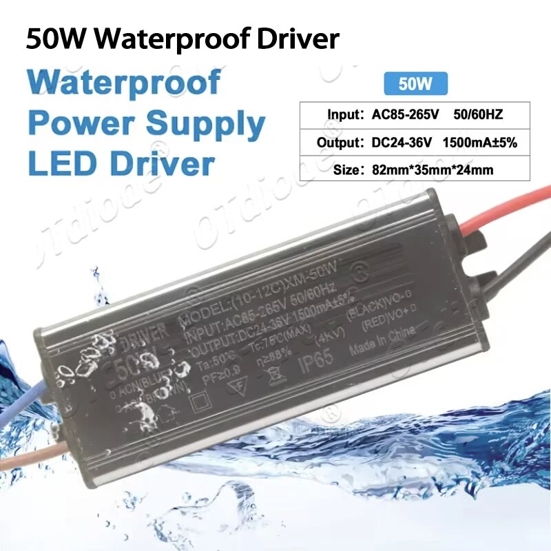 Светодиодные чипы Bridgelux 50 Вт для прожектора 50W Waterpro Driver
