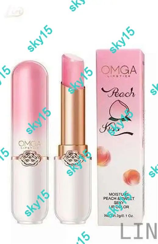 Увлажняющий персиковый бальзам для губ, 3 г. / OMGA Peach Kiss LIN