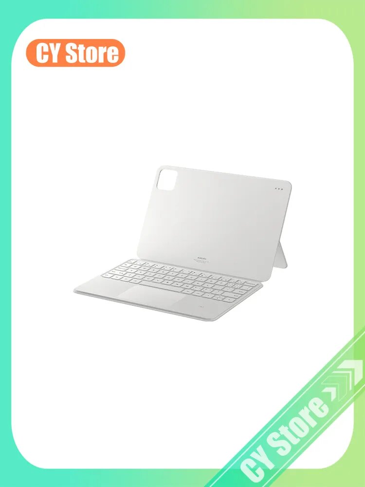 Mi Pad 6/6Pro Чехол для клавиатуры Smart Touch (Белый)