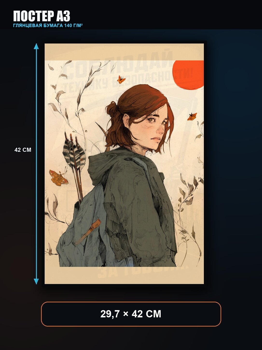 Постер The Last of Us Истории — загадочная игровая вселен A3