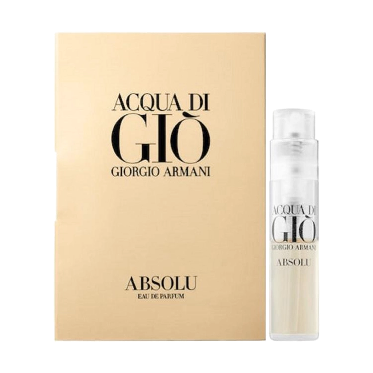 Сэмпл парфюмерной воды Acqua Di Gio Absolu для мужчин 1.2 мл / Джорджио Армани